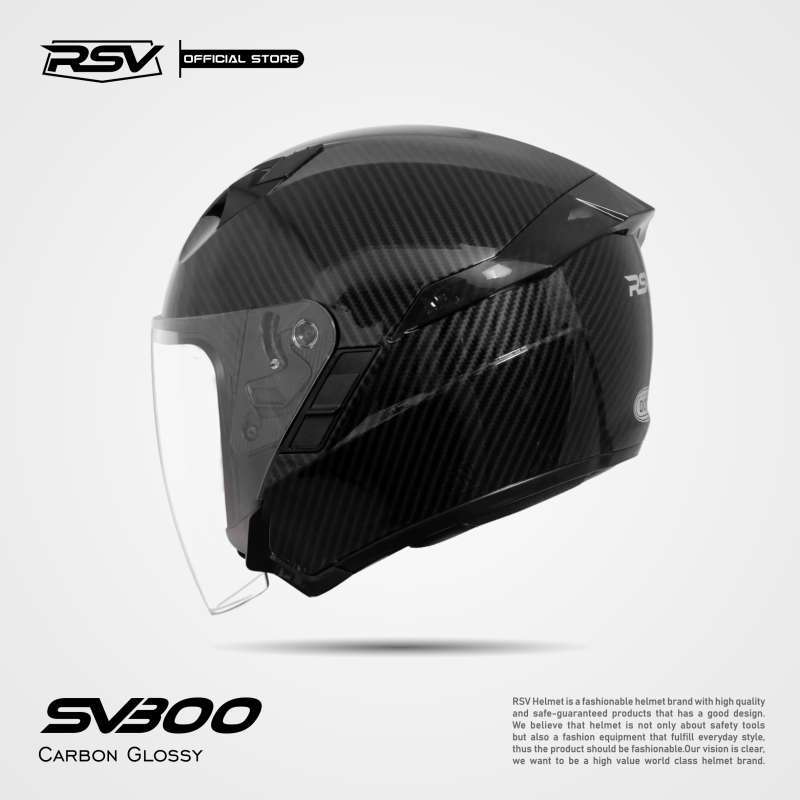Jual Helm Rsv Sv300 Carbon Glossy Double Visor Di Seller Rsv Helmet ...