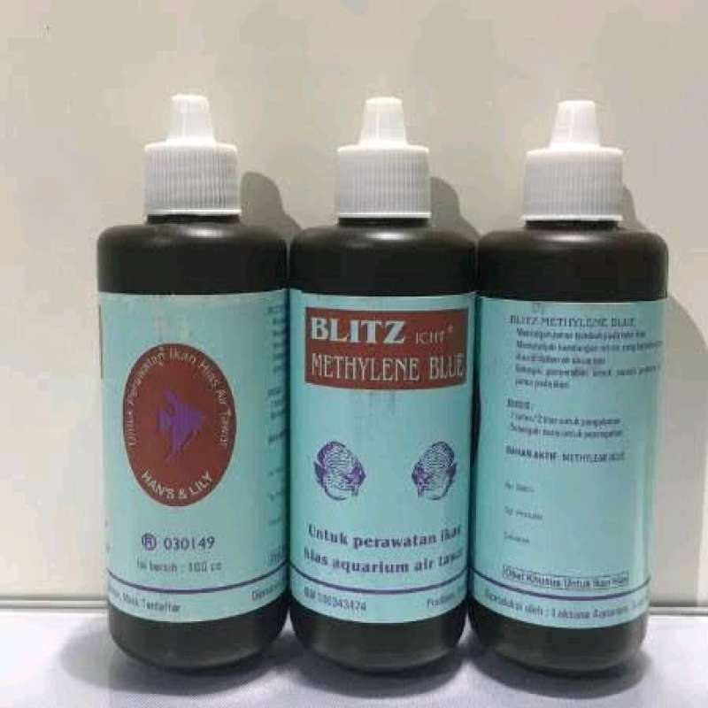 Promo Blitz Icht Ich Obat Biru Ikan 100 Cc Ml 100cc 100ml Diskon 22% Di ...