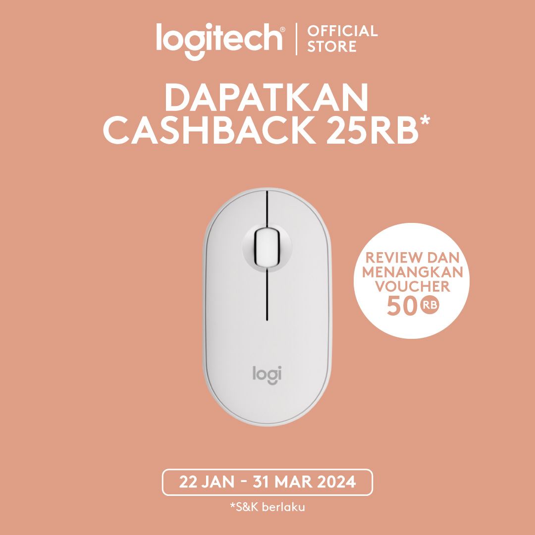 Jual Logitech White Mouse Wireless Original Murah - Harga Diskon ...
