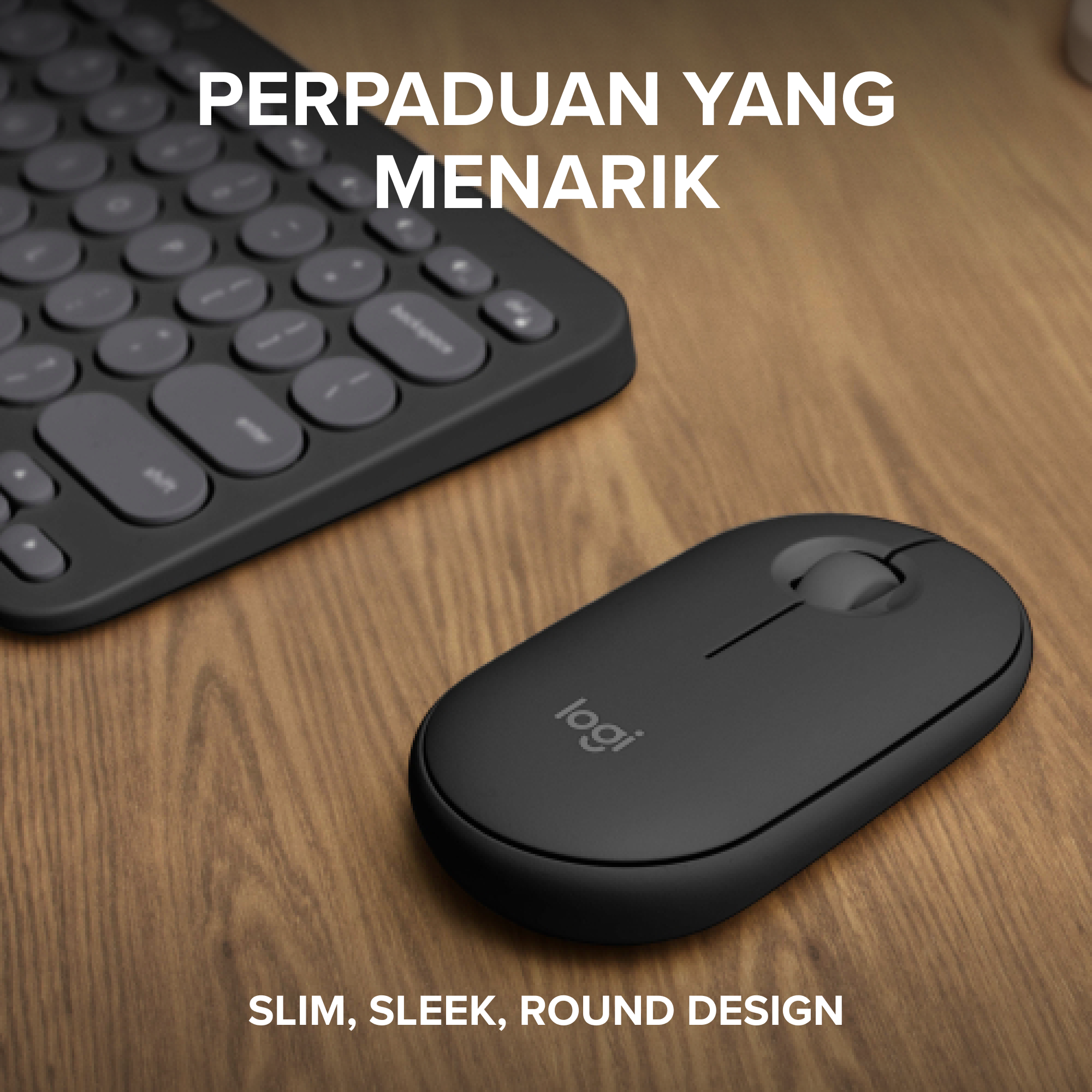 Promo Logitech Pebble 2 Combo Keyboard Dan Mouse Wireless Bluetooth ...