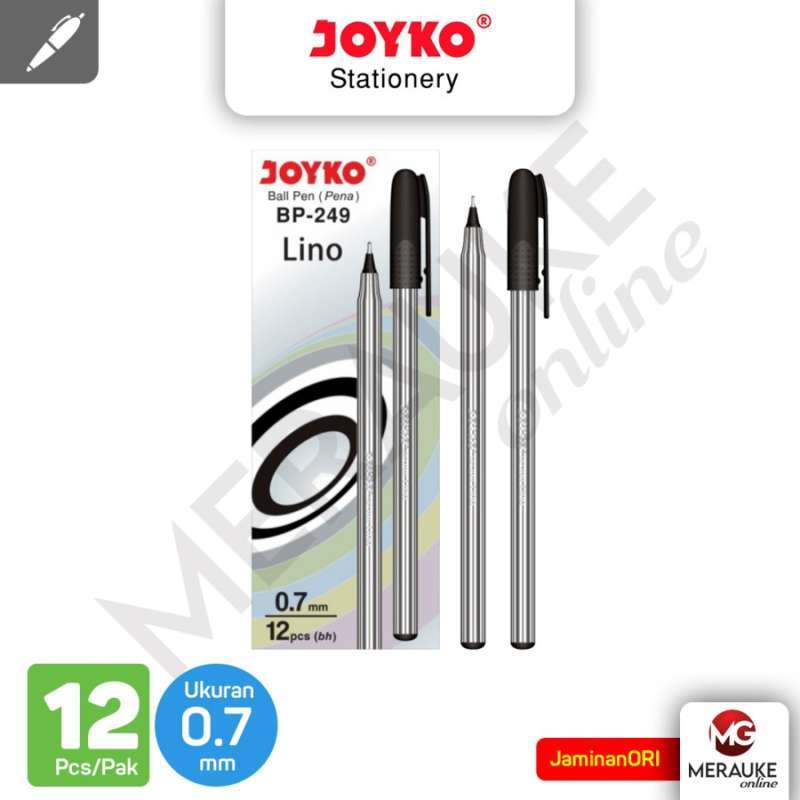 Jual Ballpoint Joyko Bp-249 Lino (1 Box Isi 12 Pcs) Di Seller Merauke ...