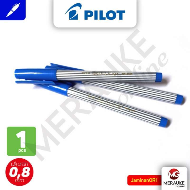 Jual Ballpoint Pilot Balliner Garis Medium 0.8 - Biru Di Seller Merauke ...