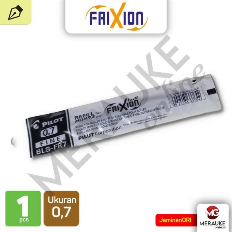 Jual Isi Ballpoint / Refill Pilot Frixion 0.7 Bls-fr7-b Hitam Di Seller ...