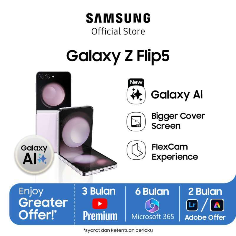 Jual Samsung Z Flip Gen 2 Spesifikasi Original, Murah & Diskon Harga ...