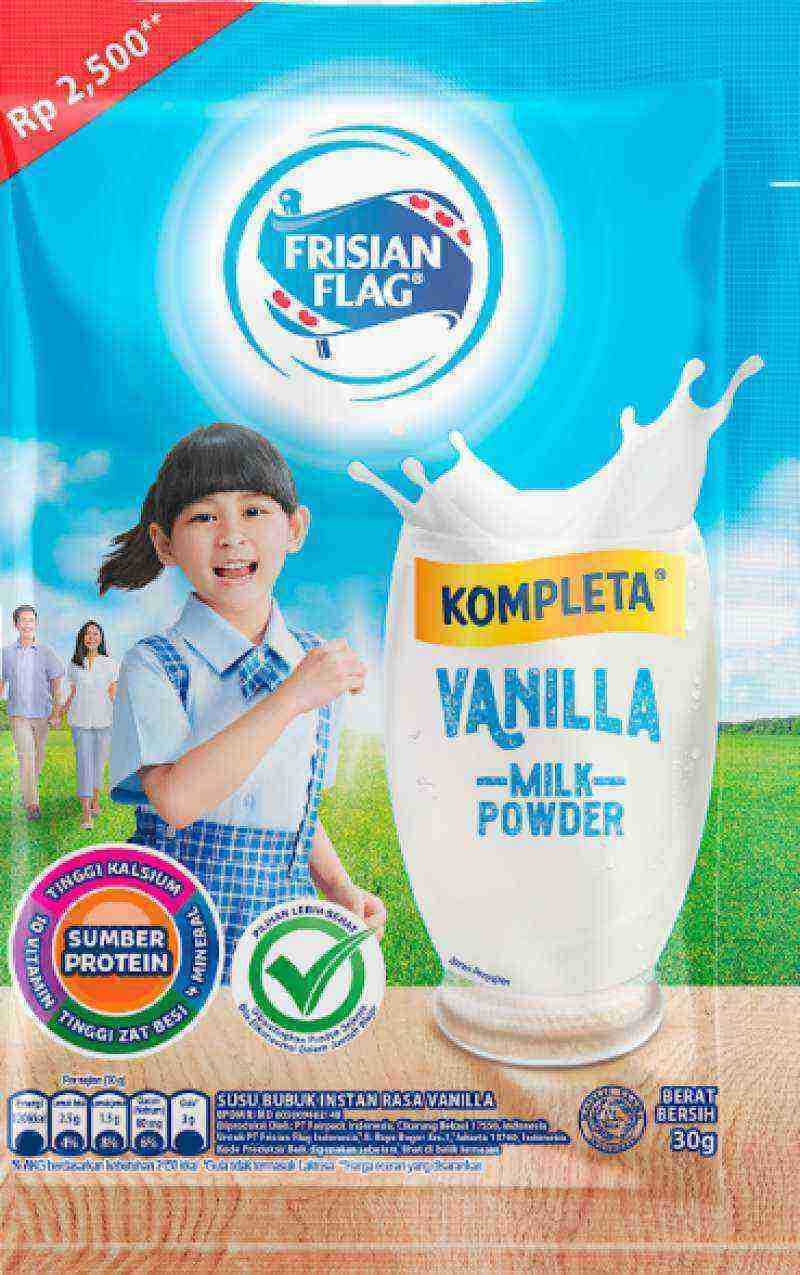 Promo SMG/JOG/SOLO - Frisian Flag Susu Bubuk Kompleta Vanila Sachet 30g ...