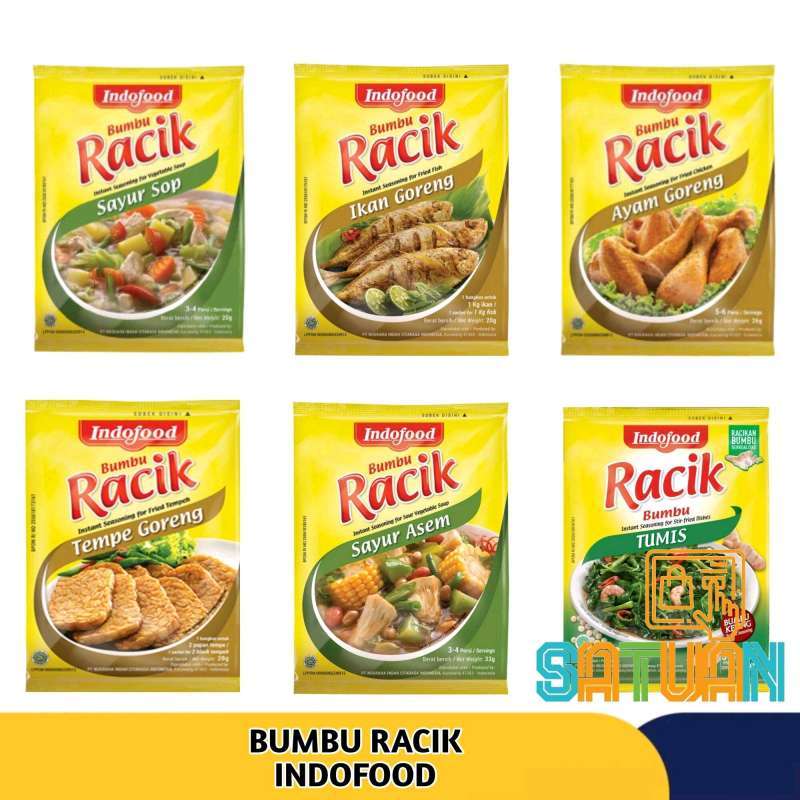 Jual INDOFOOD BUMBU RACIK Sachet - Racik Ayam di Seller Azzam baby shop ...
