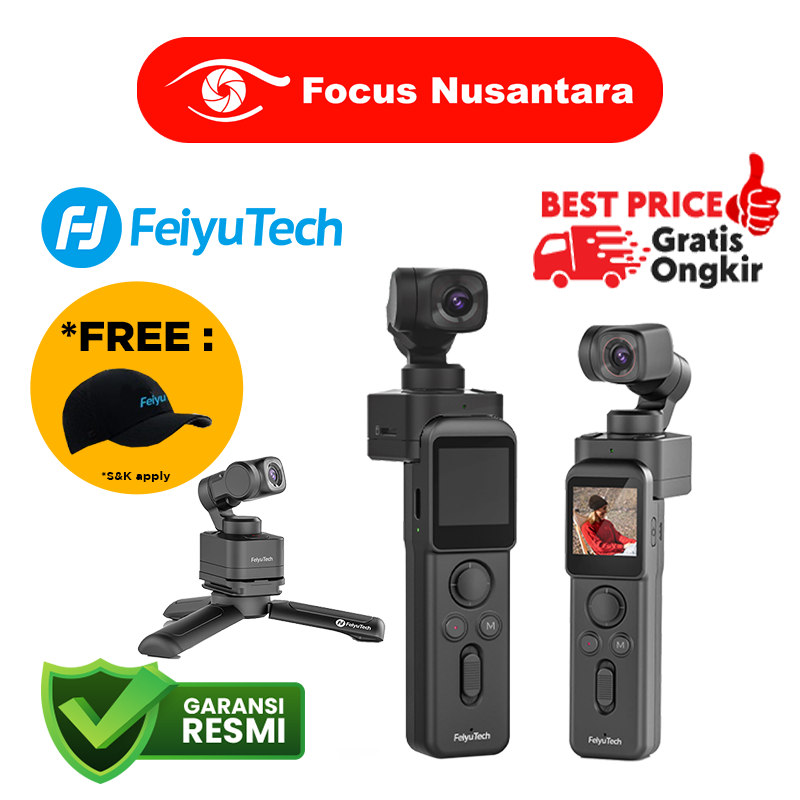 Jual FOCUS NUSANTARA - Feiyu Pocket 3 Gimbal Wireless Feiyutech ...