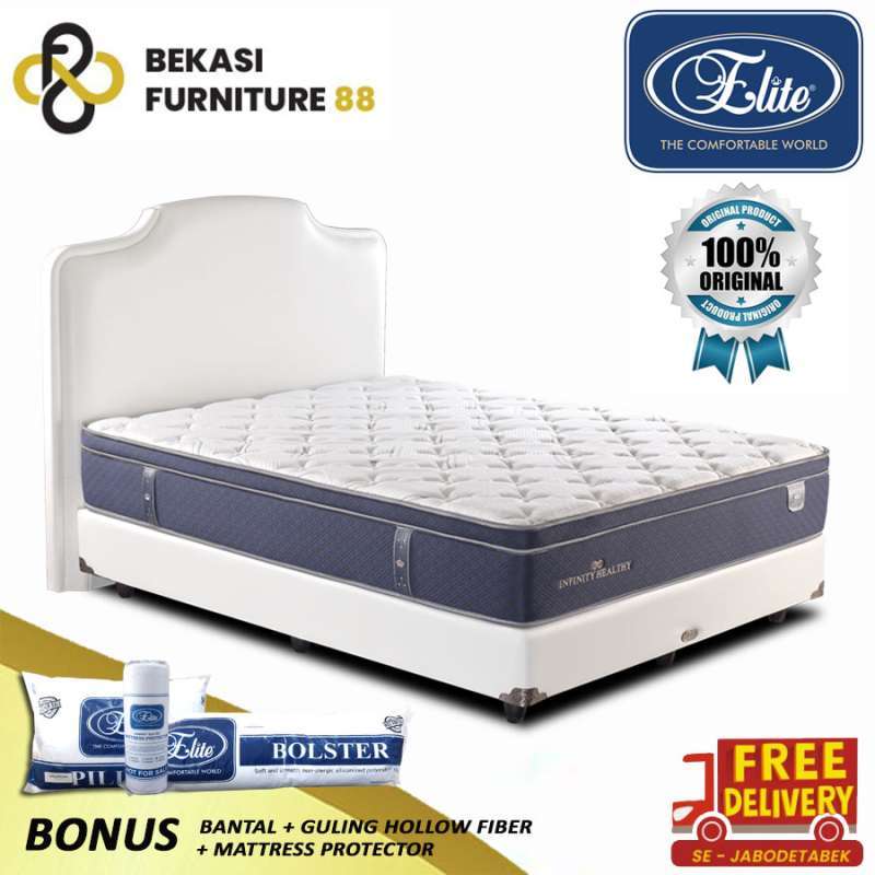Jual New - Full Set Kasur Elite Springbed Infinity Healthy Orthopedic ...