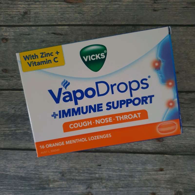 Jual Vicks Vapo Drops Immune Support Orange Menthol Singapore Di Seller ...