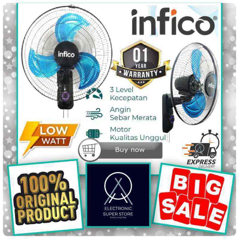 Kipas Angin Dinding Infico Garansi Resmi Indonesia 🔥 Harga September 2025