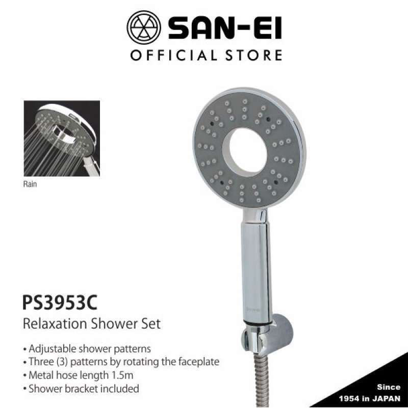Jual SAN-EI PS3960C Relaxation Shower Set | Hand Shower | Shower Tangan di Seller San-Ei ...