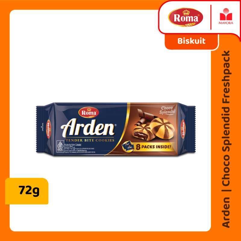 Promo Roma Biskuit Arden Choco Splendid Freshpack Diskon 9% Di Seller ...
