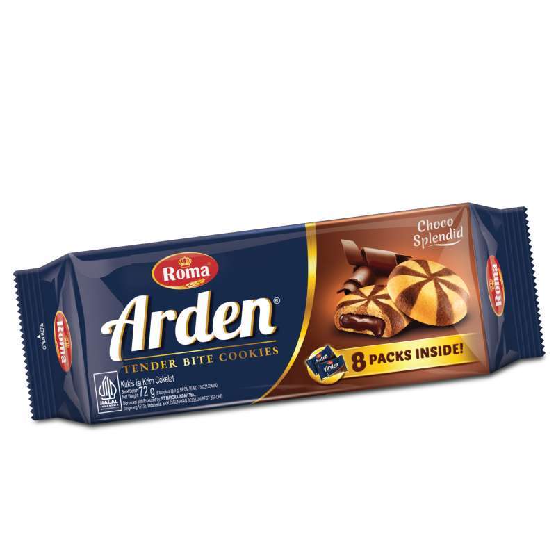 Promo Roma Biskuit Arden Choco Splendid Freshpack Diskon 9% Di Seller ...