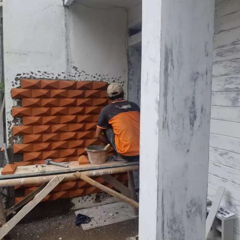 Jual Roster/bata/tempel/moziak/warna/varian/putih/abu/merah/anti ...