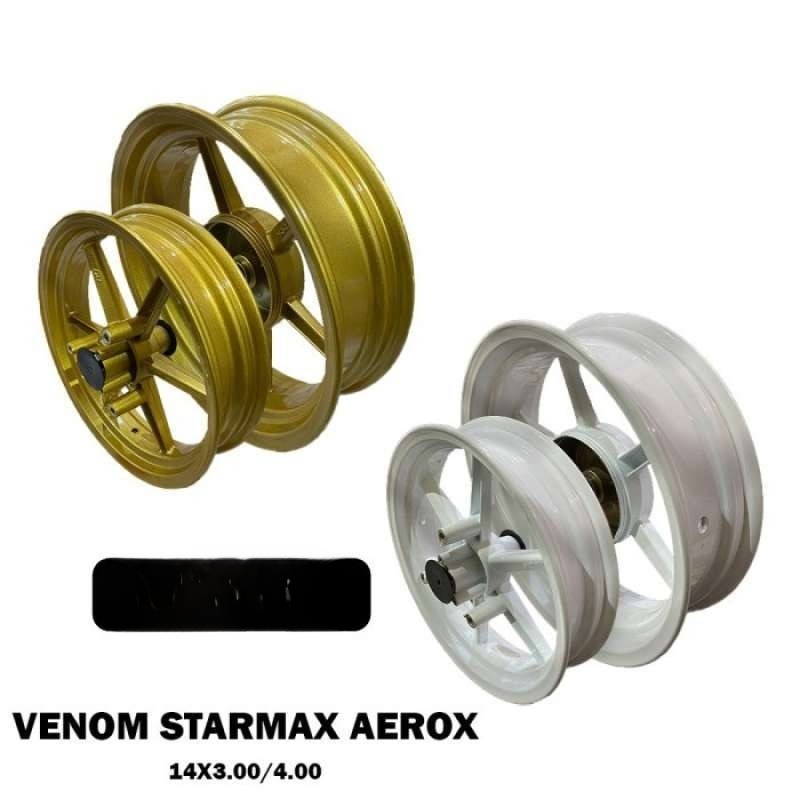 Promo Velg Racing Yamaha Aerox Gold Diskon 20% di Seller 76 APAREL ...