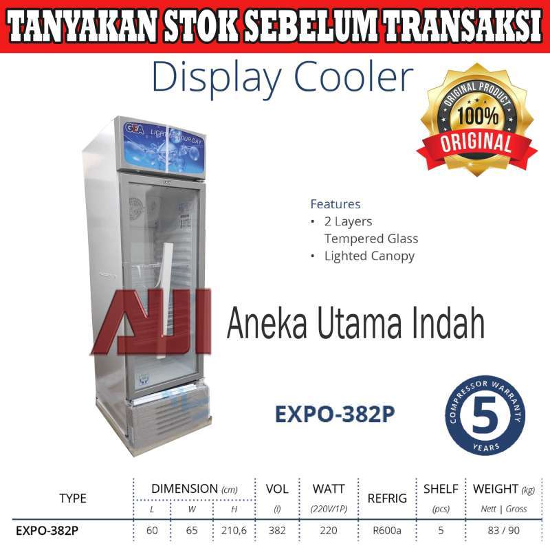 Jual Gea Chiller 1 Pintu Original, Murah & Diskon Juli 2024 | Blibli