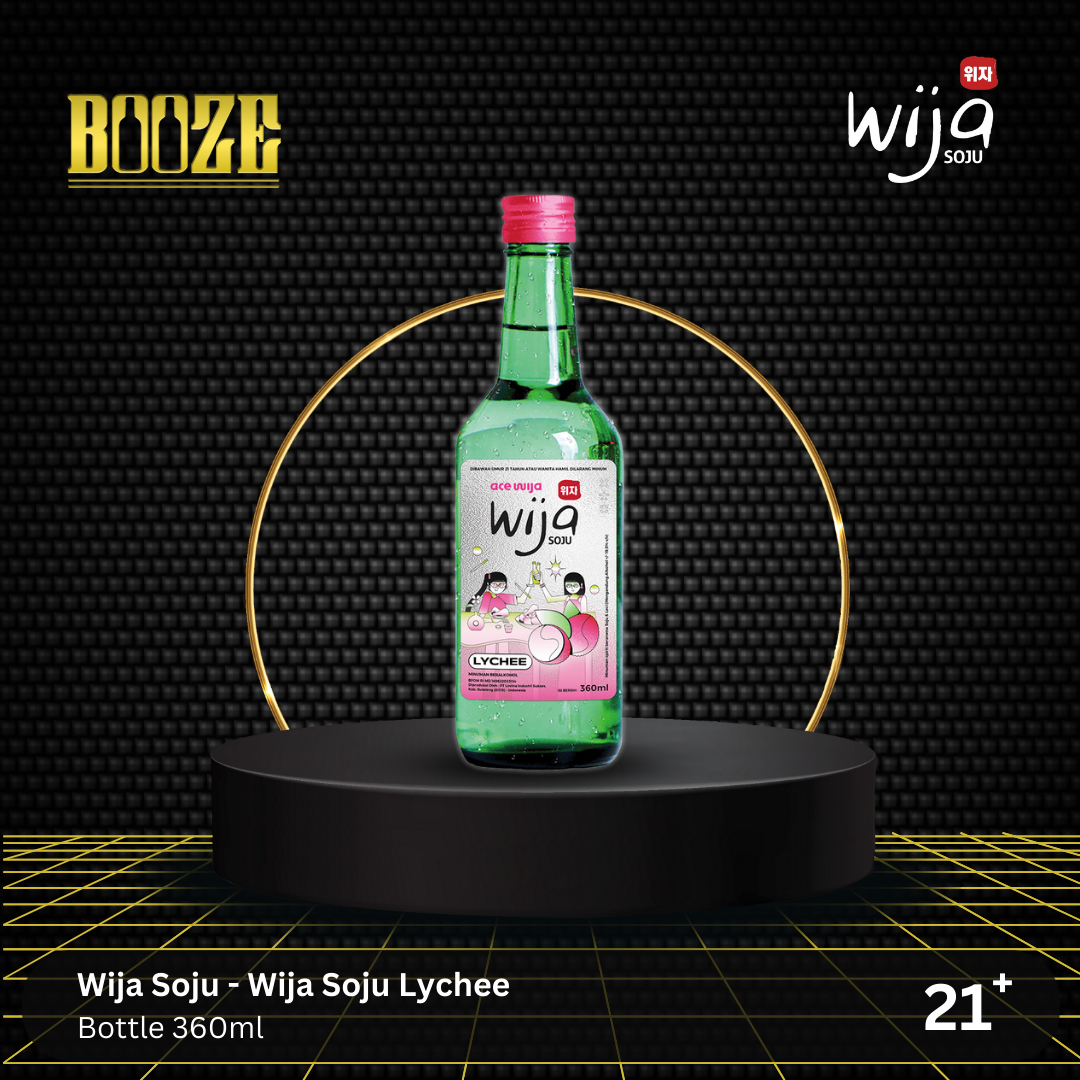 Jual Wija Soju Lychee Indonesia Local Soju 19,5% 360Ml di Seller Booze ...