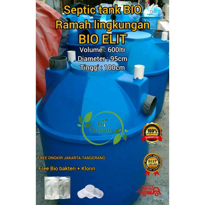 Jual Tangki Septic Tank 600 Liter Original Murah - Harga Diskon April ...