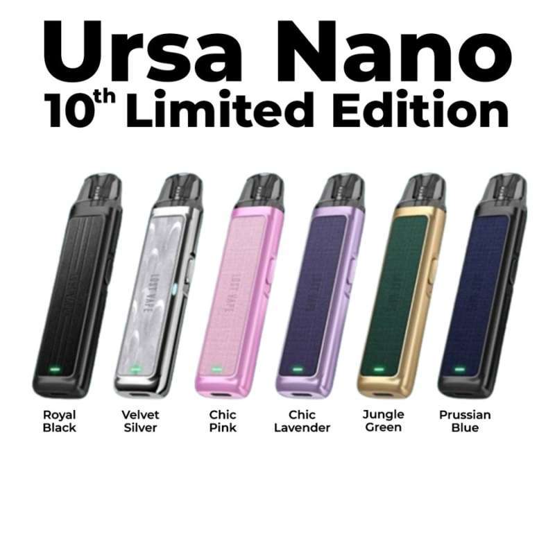 Jual Ursa Nano 10th Limited Edition 18w 800mah Pod Kit Authentic By ...