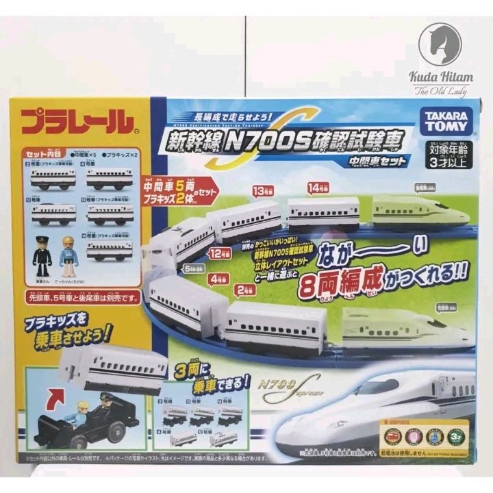 Jual Takara Tomy Plarail N700S N700 Shinkansen Confirmation Test Car ...