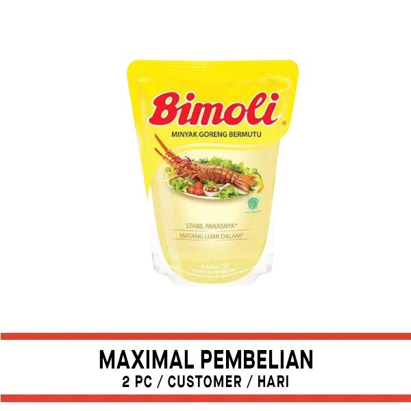 Jual Bimoli Cooking Oil Klasik Refill 2 Liter Di Seller Foodmart Basco ...