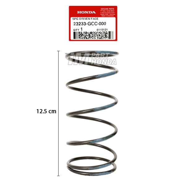 Jual AHM 23233-GCC-000 Per Pir CVT Spring Driven Face Beat Scoopy Karbu ...
