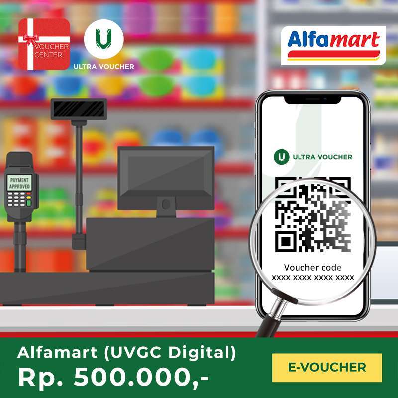 Promo Voucher Digital Alfamart (uvgc Digital) Rp. 500.000 - (digunakan ...