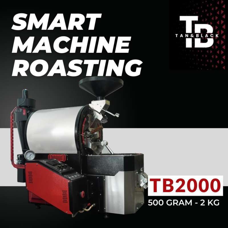 Jual Mesin Roasting Gas 2kg Tb2000 Ecoseries Tan&black Doublewall ...