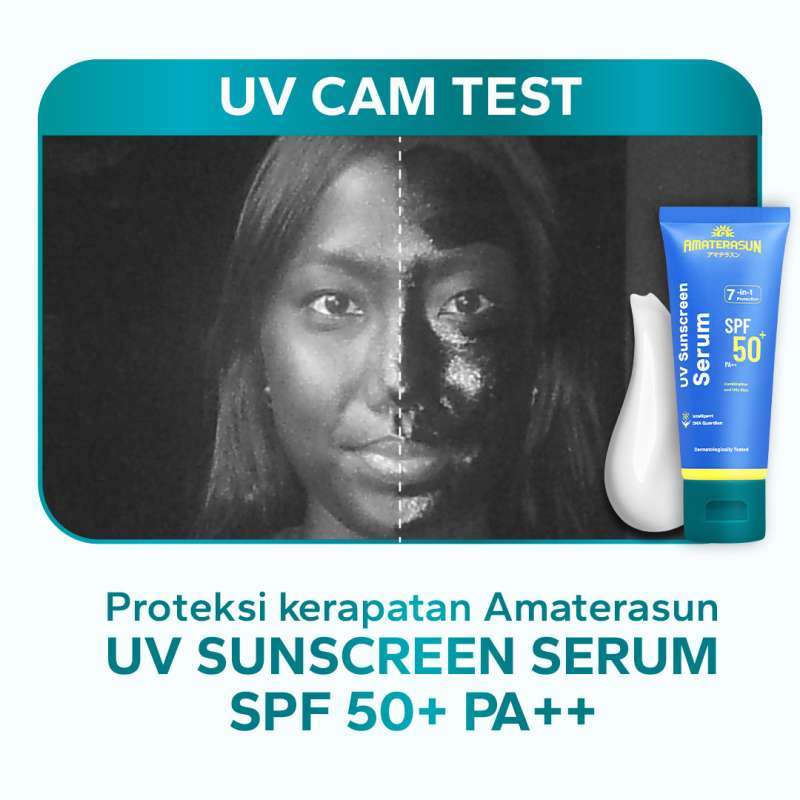 Promo [certified In Vivo] Amaterasun Uv Sunscreen Serum Spf 50+ Pa++ - Single Diskon 25% Di ...