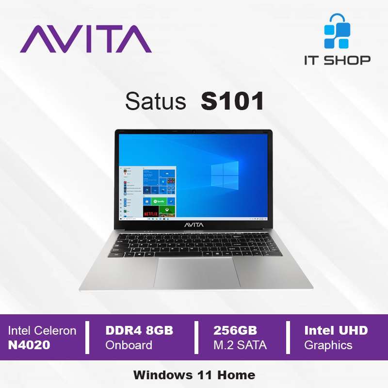Jual AVITA Celeron SATUS S101 Silver di Seller IT Shop Official Store ...