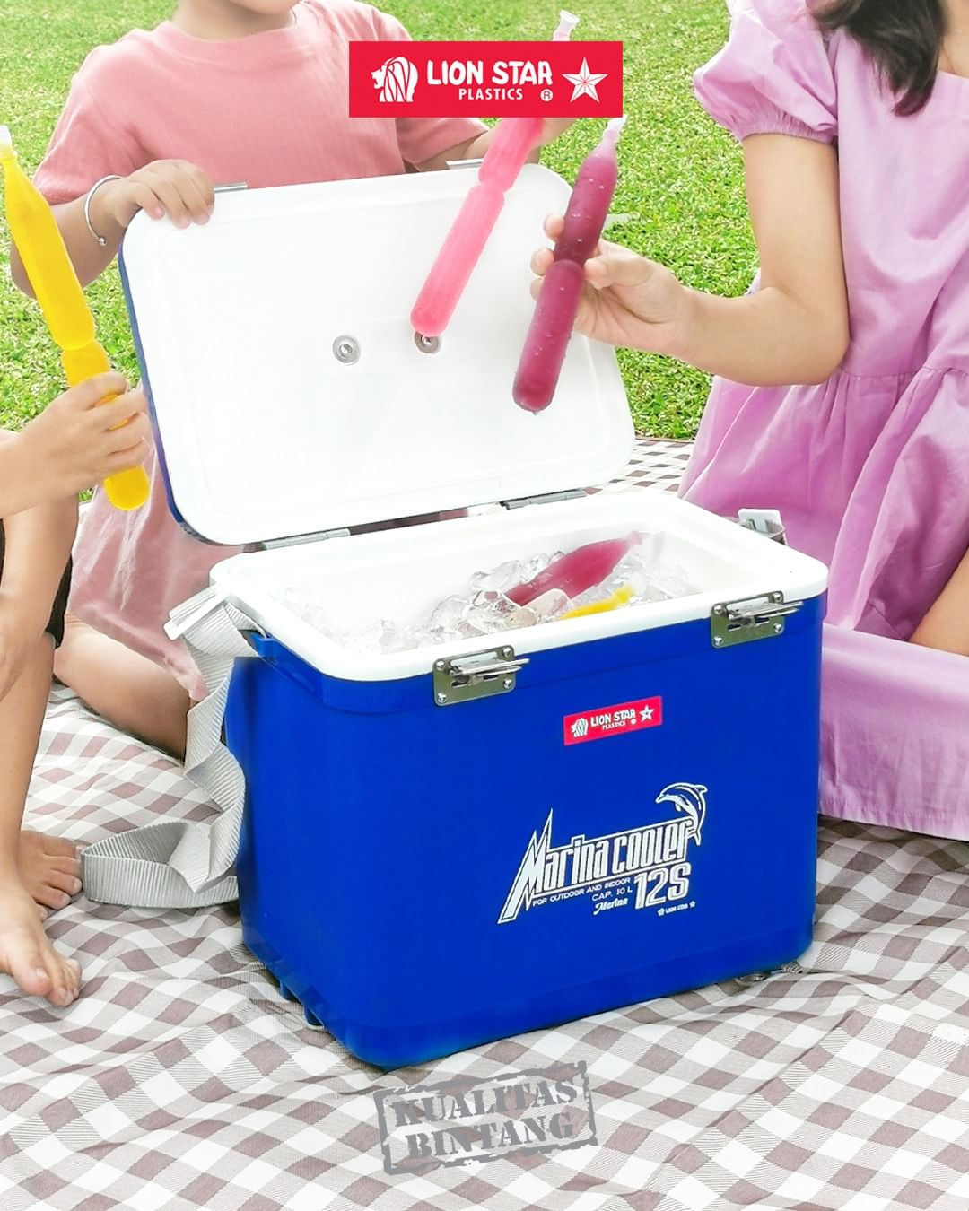 Promo Lion Star Kotak Pendingin / Cooler Box Marina 12 S 10 L - MERAH ...