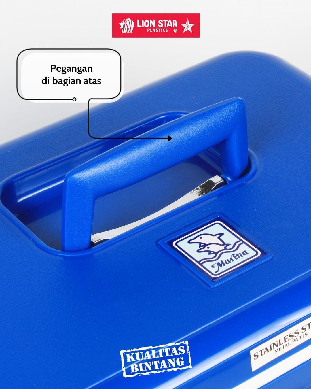 Promo Lion Star Kotak Pendingin / Cooler Box Marina 12 S 10 L - MERAH ...