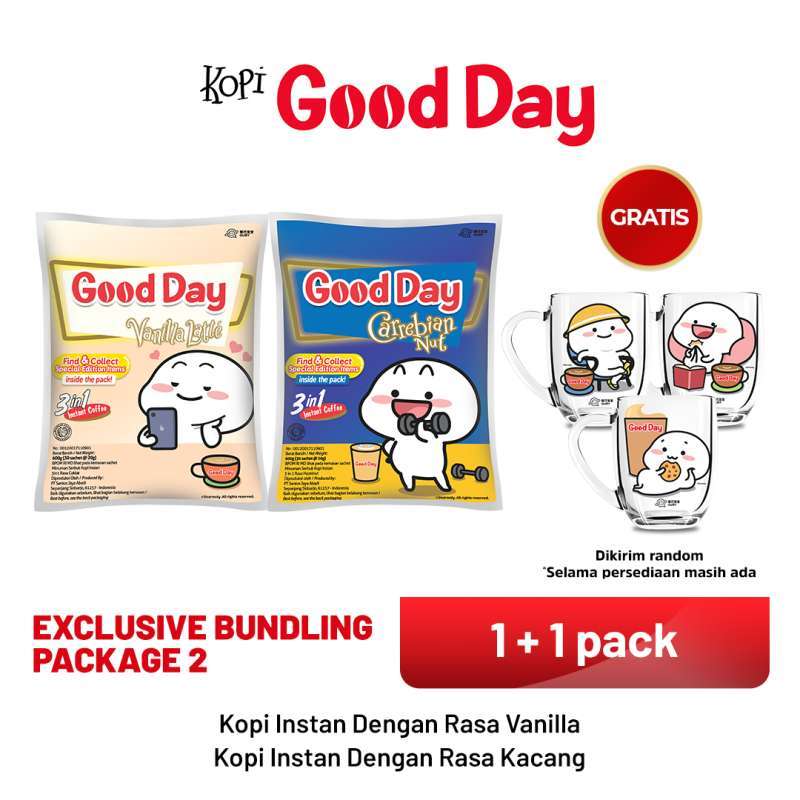Jual Good Day X Quby - Exclusive Bundling Package 2 Di Seller Kapal Api ...
