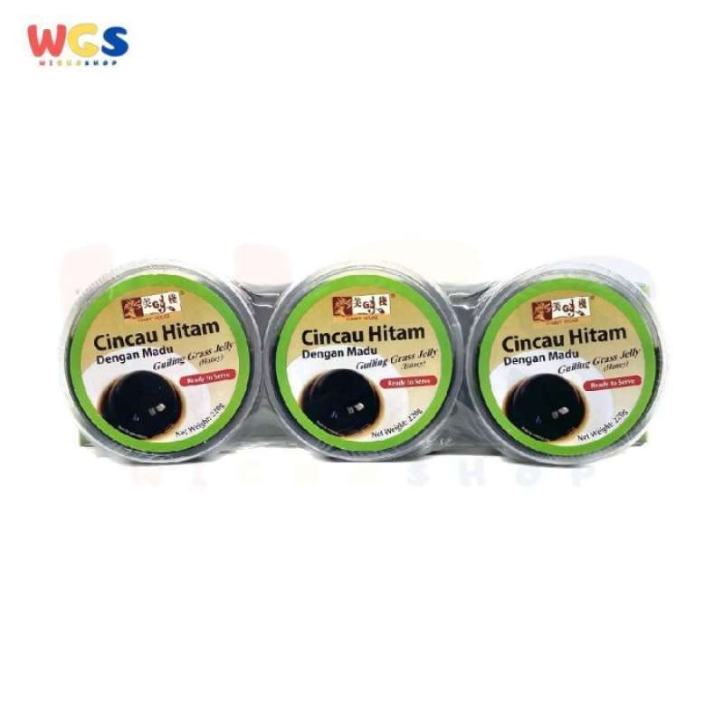Jual Yummy House Guiling Grass Jelly Honey Cincau Hitam Madu 3 X 220g Di Seller Wighoshop ...