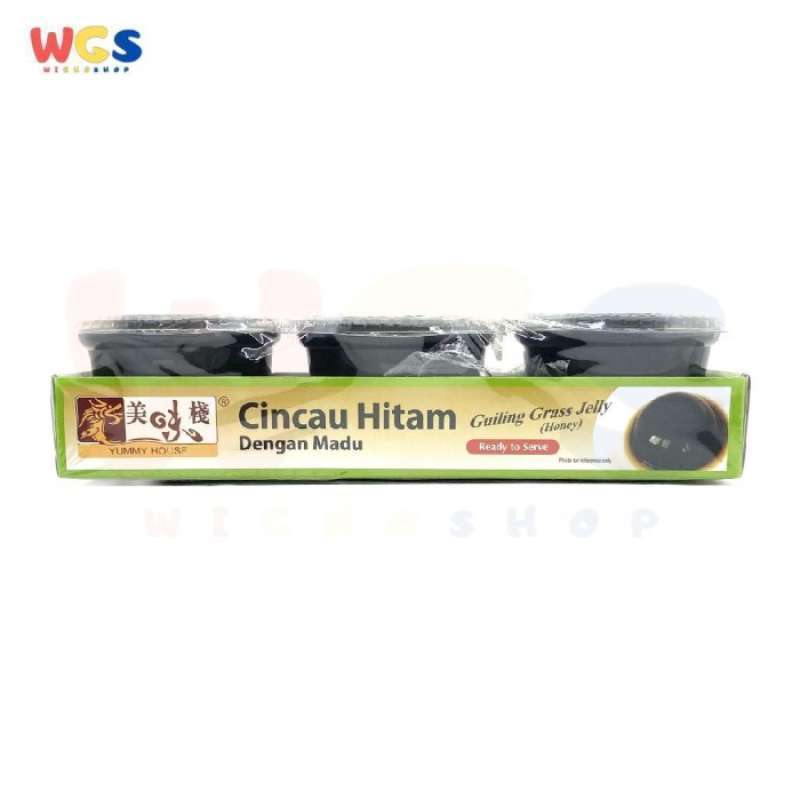 Jual Yummy House Guiling Grass Jelly Honey Cincau Hitam Madu 3 X 220g ...