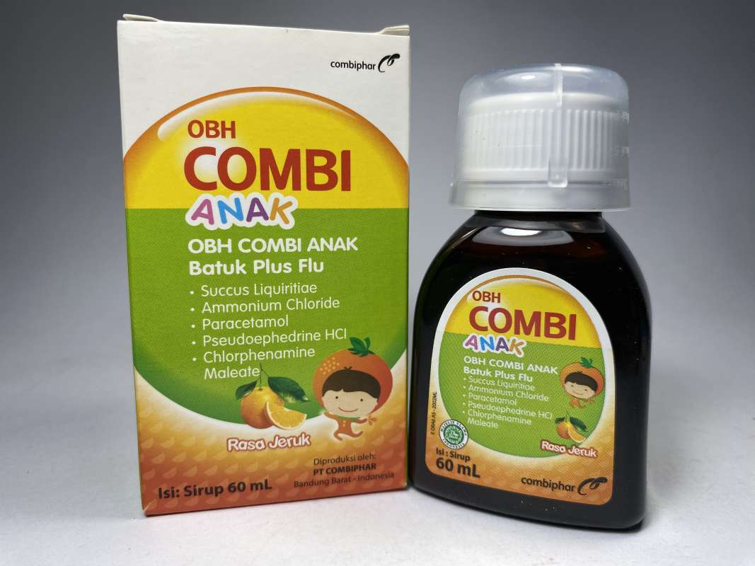 Jual Obh Combi Anak Batuk Plus Flu 60 Ml Obat Batuk Dan Flu Anak - Anak ...