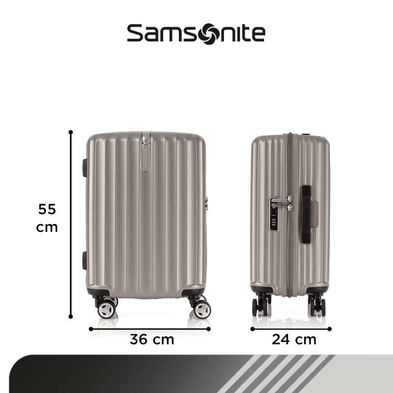 Jual Samsonite Koper Hardcase Enow Spinner Cabin 20 - Latte Di Seller ...
