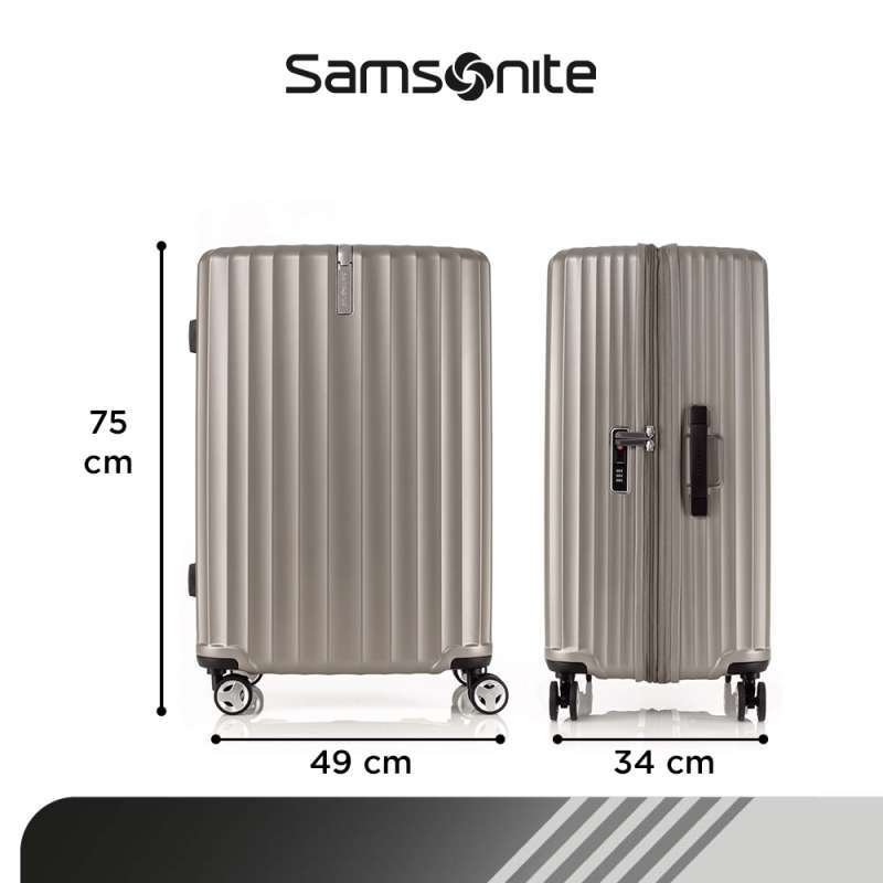 Jual Samsonite Koper Hardcase Enow Spinner Large 28 - Latte Di Seller ...