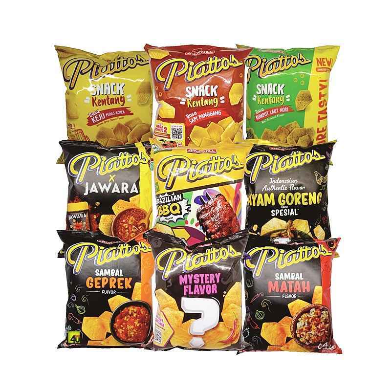 Promo PIATTOS - Keripik Kentang Olahan - 68 gr BESAR Diskon 20% di ...