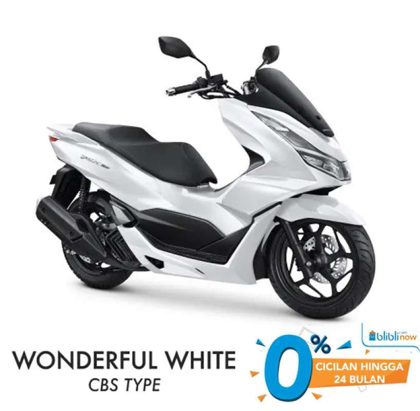 Jual All New Honda PCX CBS 160 Sepeda Motor - Wonderful White Denpasar ...