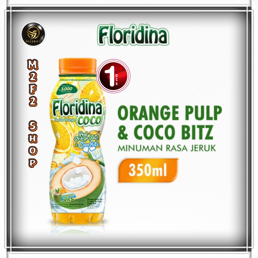 Jual Floridina Orange Coco Minuman Rasa Jeruk Kelapa - 350 Ml (kemasan ...