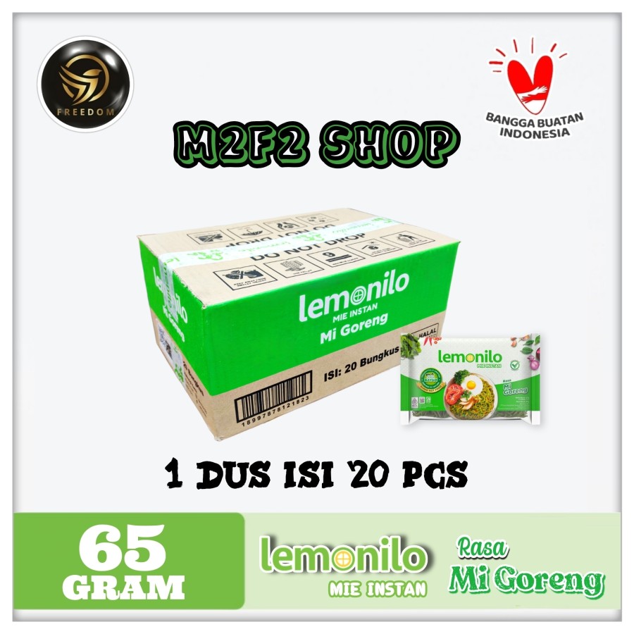 Promo Lemonilo Instant Rasa Mie Goreng Original | Bag - 65 gr (Kemasan ...