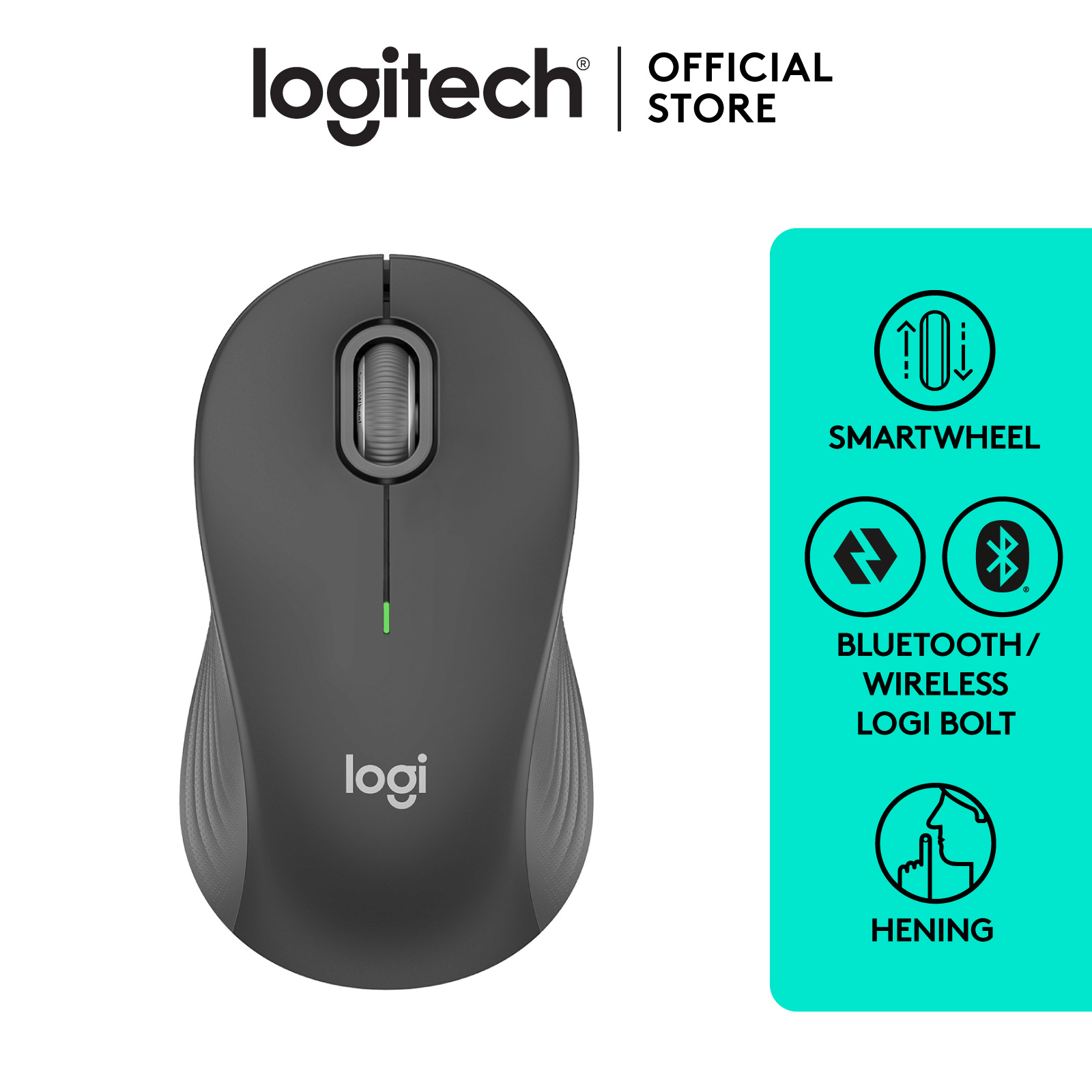 Promo Logitech Signature M550l Wireless Mouse Silent Clicks Diskon 28% Di Seller Logitech ...