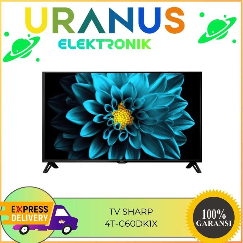 Jual Sharp 4t-c60dk1x Led 60 Inch 4k Ultra-hdr Android Tv 4tc60dk1x Di ...