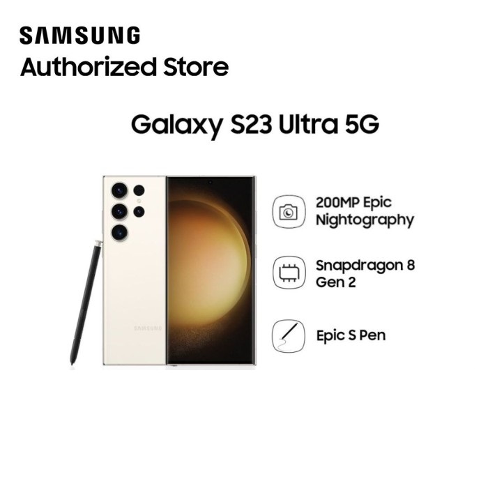 Promo Samsung S23 Ultra Ram 12 Rom 512 - Abu Abu Diskon 5% di Seller ...