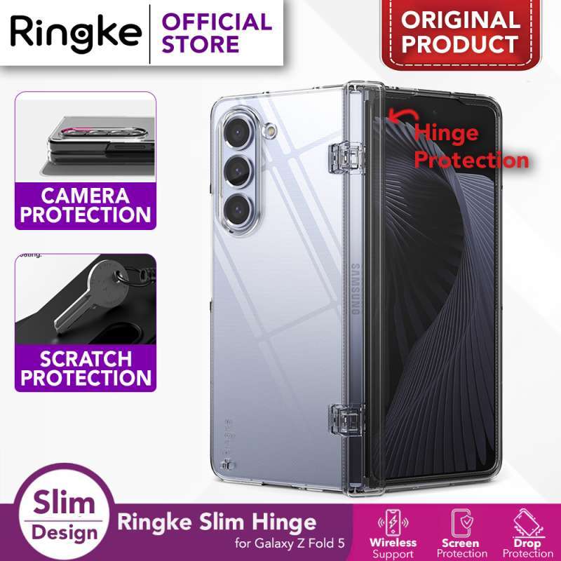 Promo Ringke Slim Clear Hinge Case Samsung Galaxy Z Fold 5 Fold5 ...