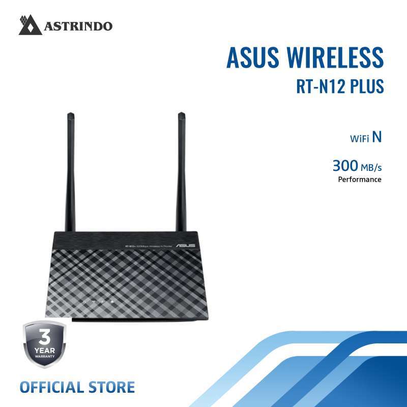 Jual Asus Rt-n12 Plus Wireless N Router Di Seller Ast Official Store ...