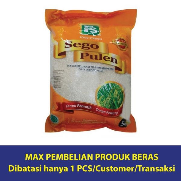 Jual Beras Fs Sego Pulen 5 Kg Di Seller Hypermart Banjarmasin Official ...