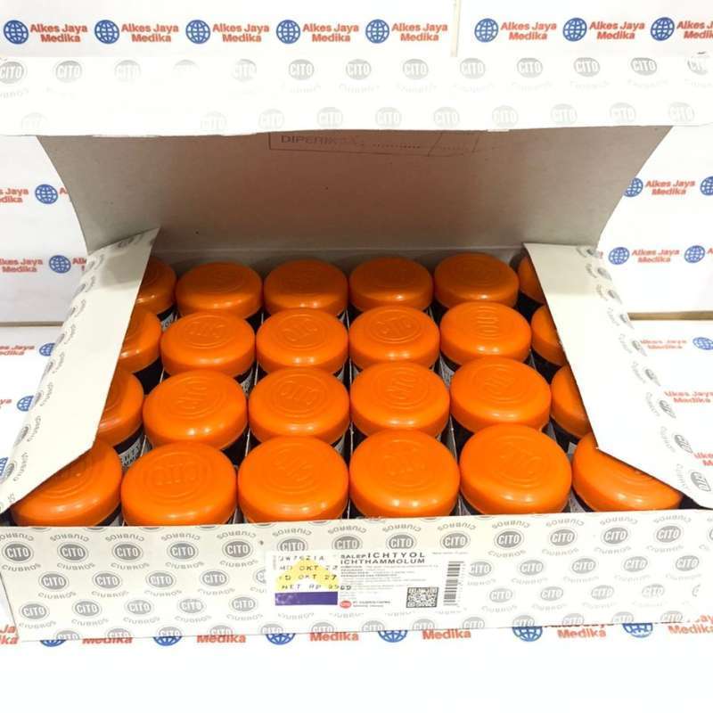 Jual Salep Ichtyol Box Isi 24 Tub - Salep Bisul Di Seller Alkes Jaya ...
