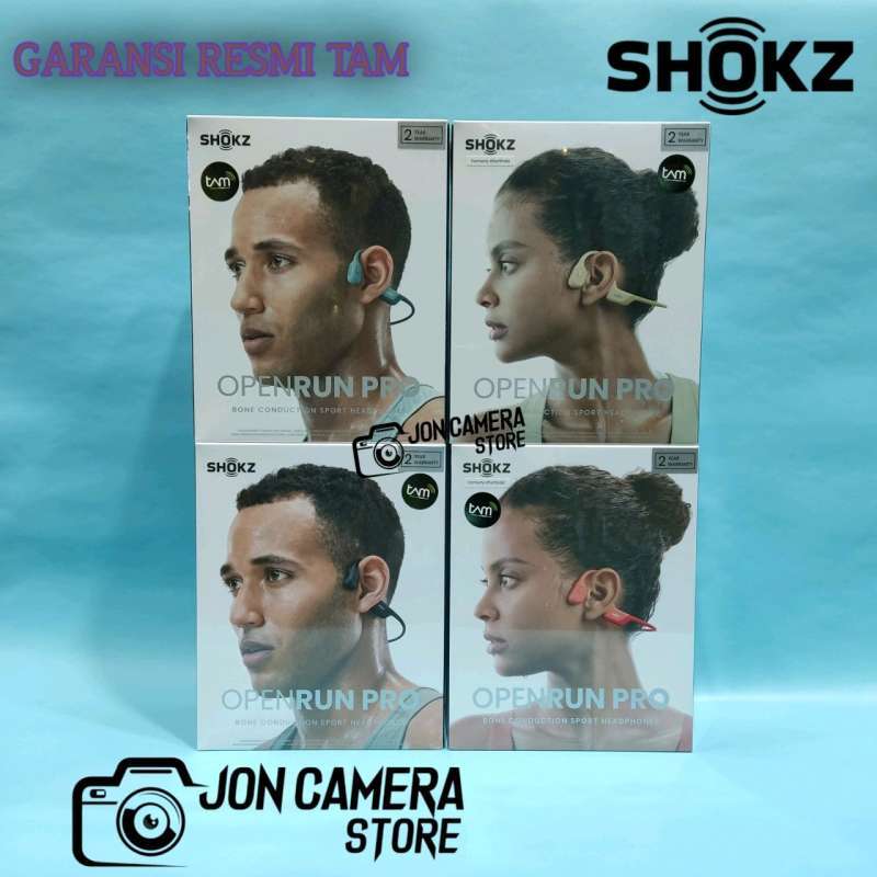 Promo Shokz Openrun Pro Premium Bone Conduction Headphone Wireless ...